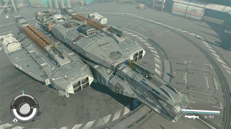 Starfield United Colonies Emissary Iv Powerful A Rank Ship Interior And Exterior Inspected