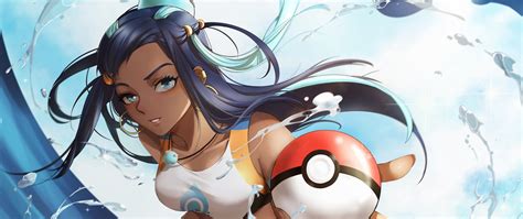 2560x1080 Resolution Rurina Nessa Pokeball Pokemon Sword And Shield