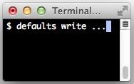 Keep Track Of Defaults Write Commands Used In Mac OS X Automatically