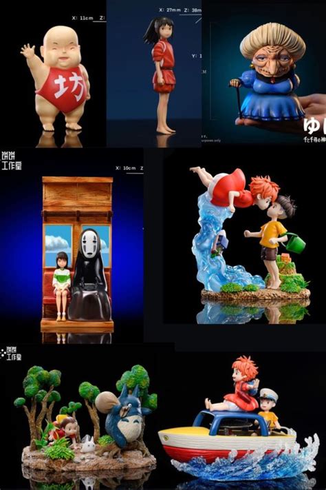 【系列代購】餅餅 宮崎駿動畫系列 01~07 夜風本鋪『gk雕像模型預購代購展示維修』