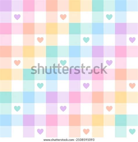 Seamless Geometric Vector Pattern Valentines Day Vetor Stock Livre De