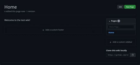 Edit Wiki Sidebar Via UI Issue Go Gitea Gitea GitHub