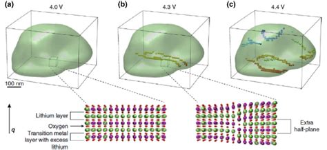Formation Process Of Nucleation Dislocation Networks Upon Charging