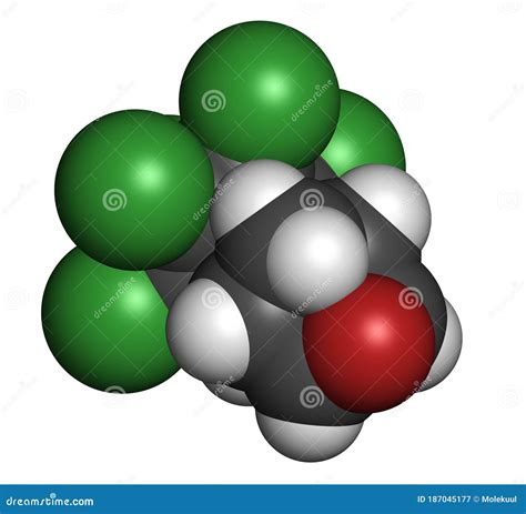 Dieldrin Pesticide Molecule Insecticide That Persists For Very Long