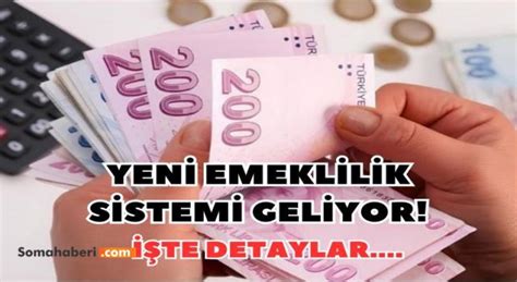 Yeni Emeklilik Sistemi Geliyor