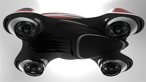 Lazzarini Design Creates A Retro Hover Car Concept Automobile Magazine