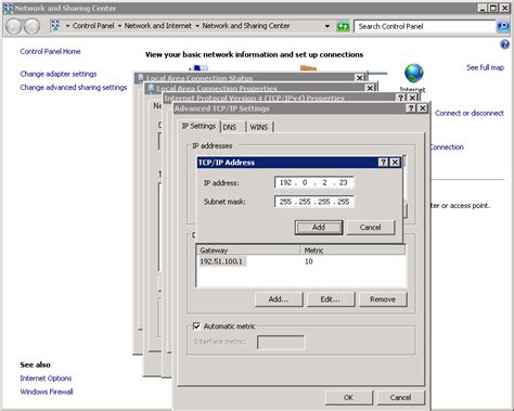 Configuring Additional Ip Addresses Version Next
