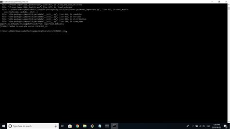 Having Trouble Getting Pyinstaller Error When Importing Dbscan From