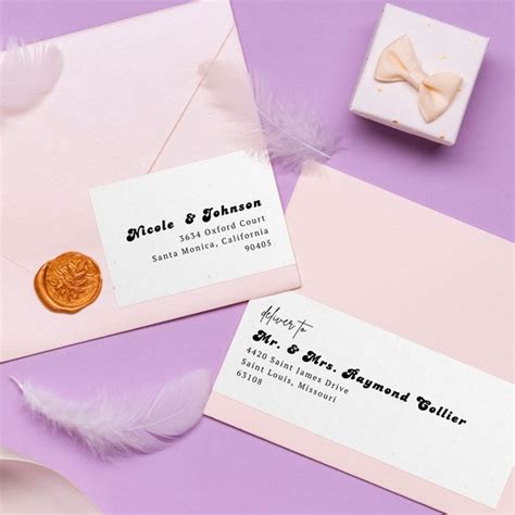 Diy Address Labels Etsy