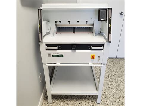 Demo Model Showroom Demo Eba 4860 Paper Cutter