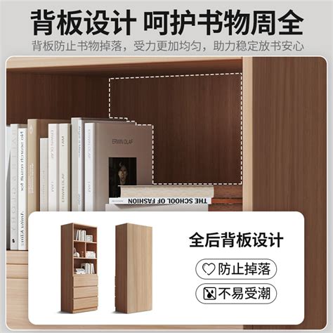 定制落地储物柜书架防尘带门自由组合置物柜落地客厅柜子储物柜书 虎窝淘