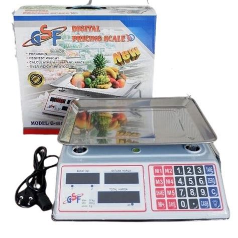 Jual S3a Store Timbangan Buah Digital 30kg Double Display Digital