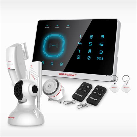 Wolf Guard Home Security Alarm System With Gsmwifi Home Automation