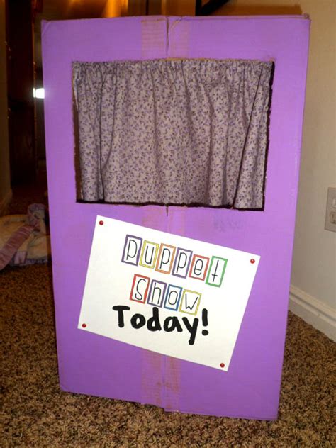 Sixlets Homemade Puppet Show