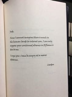 Ideas De Cartas De Cardan A Jude Cartas Libros Personajes De Libros