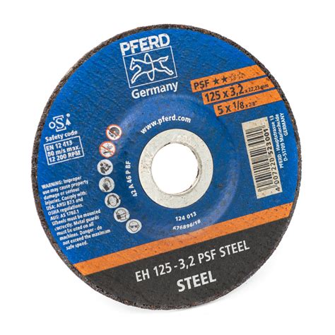 Disque à tronçonner 125mm x 3 2mm Fers du Livradois
