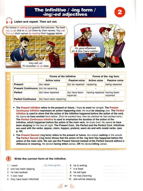 New Round Up 6 Ex Pdf Verb Subject Grammar