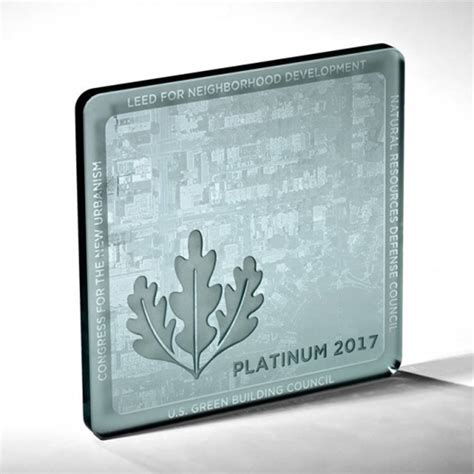 Leed Nd Plaque Green Plaque