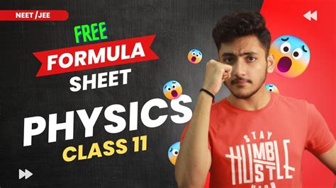 Class 11 Physics Formula Sheet Sale Shopping Ids Deutschland De