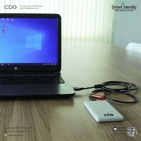 เครื่องอ่าน และเขียนแท็ก Uhf Rfid Desktop Reader U809 Usb L