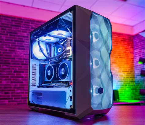 Cooler Master MB TD Mesh ARGB White ATX Case T G Window No PSU Ubicaciondepersonas Cdmx