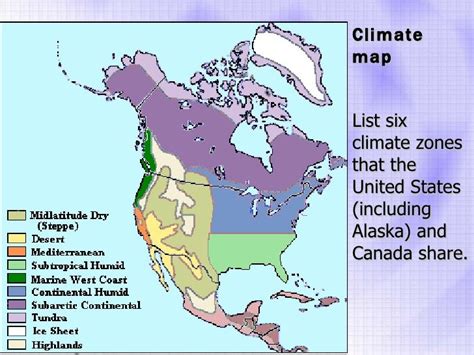 North American Climate Zones