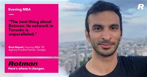 Reza Rasool Mba On Linkedin Enjoyed Doing This Thanks For The Chat University Of Toronto