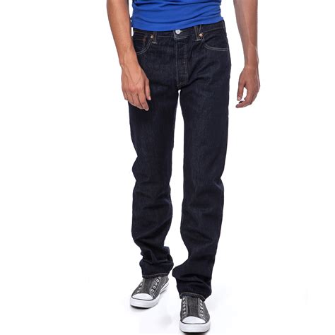 Levis Βαμβακερό τζιν παντελόνι σε μπλε σκούρο χρώμα … Levi Pants