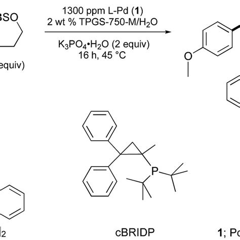 Structures Of Cbridp Ligand Pre Catalyst [pd Cinnamyl Cl]2 And In
