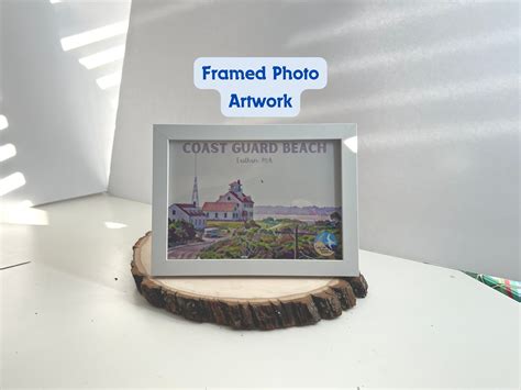 Cape Cod National Seashore Artwork Coast Guard Beach Framed Coastal