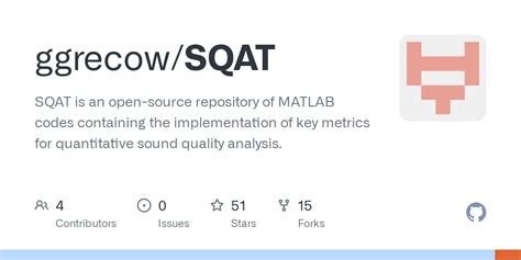 Github Ggrecowsqat Sqat Is An Open Source Repository Of Matlab