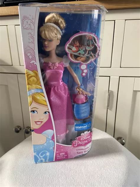 Disney Princess Cinderella And Suzy Mouse Walmart Exclusive Mattel £30