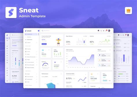 Figma Sneat Admin Dashboard UI Kit Template UI4Free