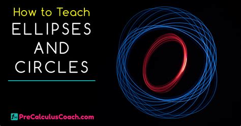 How To Teach Ellipses And Circles Artofit
