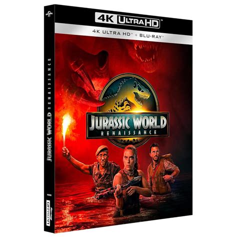 Jurassic World Renaissance 4k Steelbook Blu Ray Uhd 2025