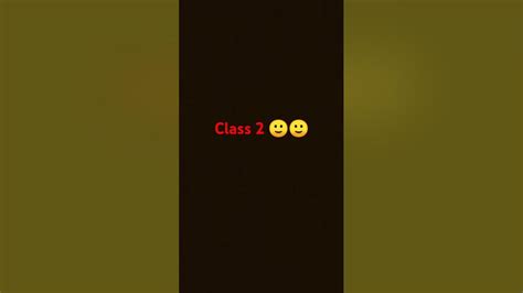 Class 2 Youtube