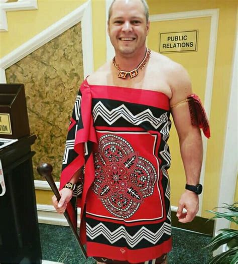 Clipkulture Man In Red Swati Lihiya Traditional Attire Arm Band And