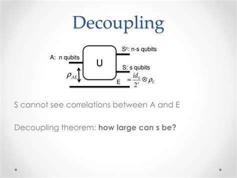 Ppt Decoupling With Random Quantum Circuits Powerpoint Presentation Free Download Id5418308
