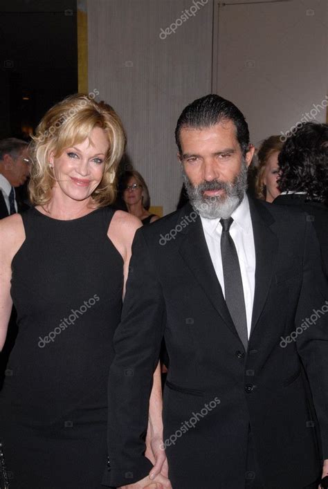Melanie Griffith And Antonio Banderas At The 24th Genesis Awards