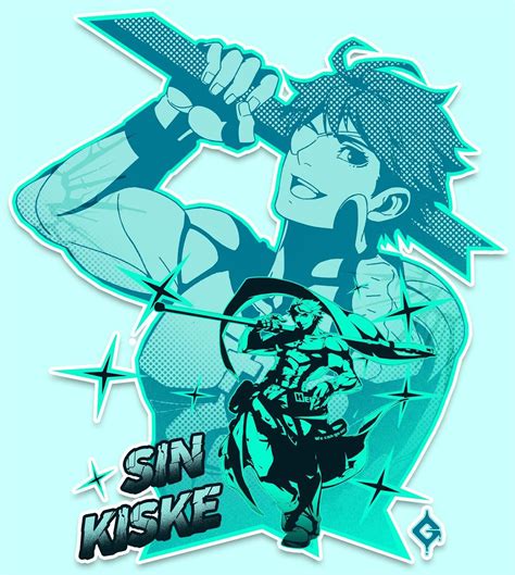 Voxill On Instagram Sin Kiske From Guilty Gear Strive Get In Bio Guilty Guiltygear