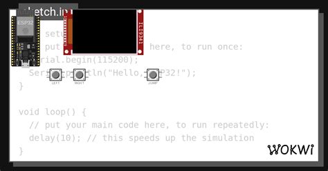 Esp32 Ili9341 Espi Test Wokwi Esp32 Stm32 Arduino Simulator