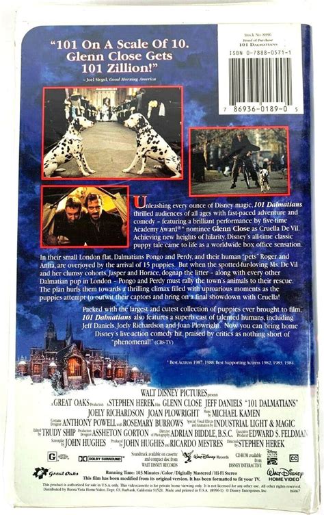 101 Dalmatians Vhs 1600x1199