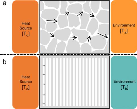 Schematic Of Heat Transfer In Porous Ceramics With A Randomly Download Scientific Diagram