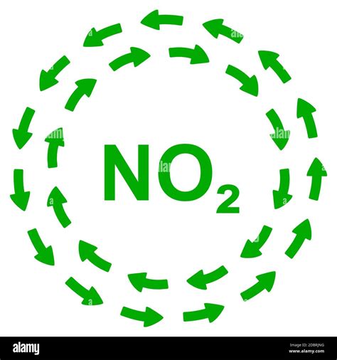 Nitrogen Dioxide And Arrows Stock Photo Alamy