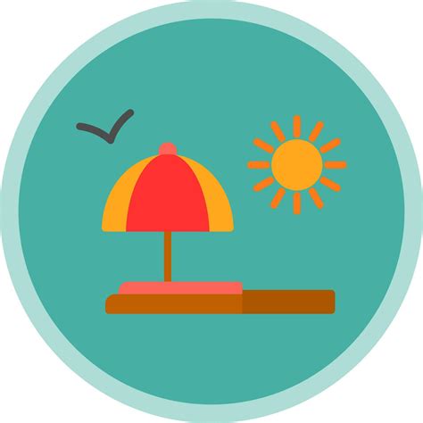 Beach Vector Icon Design 25194886 Vector Art At Vecteezy