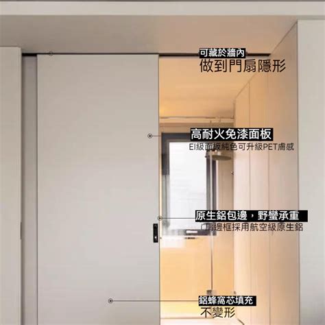 [包安裝]實木複合口袋門 推拉門 定製內嵌式隱藏門 現代極簡衣帽間 書房門 平移門 隱形門 蝦皮購物