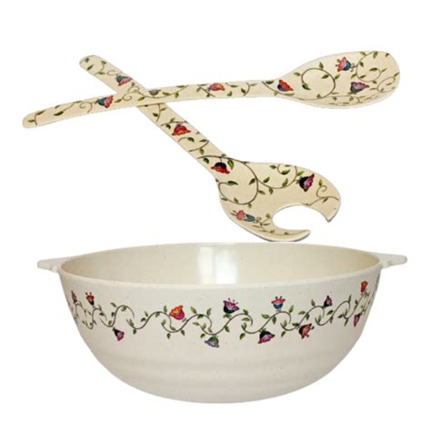 סט קערה מזלג וכף להגשה ממלמין מתנות לבית מתנות לפי אירוע סטודיו אנדגוי