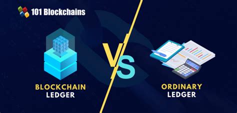 Difference Between A Blockchain Ledger And An Ordinary Ledger