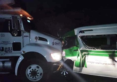Carambola en la autopista Chamapa Lechería Edomex Grupo Milenio