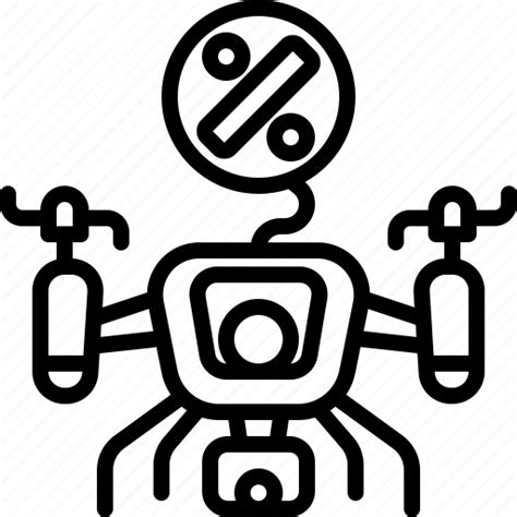 Blackfriday Outline Drone Sale Copter Quadcopter Camera Icon Download On Iconfinder